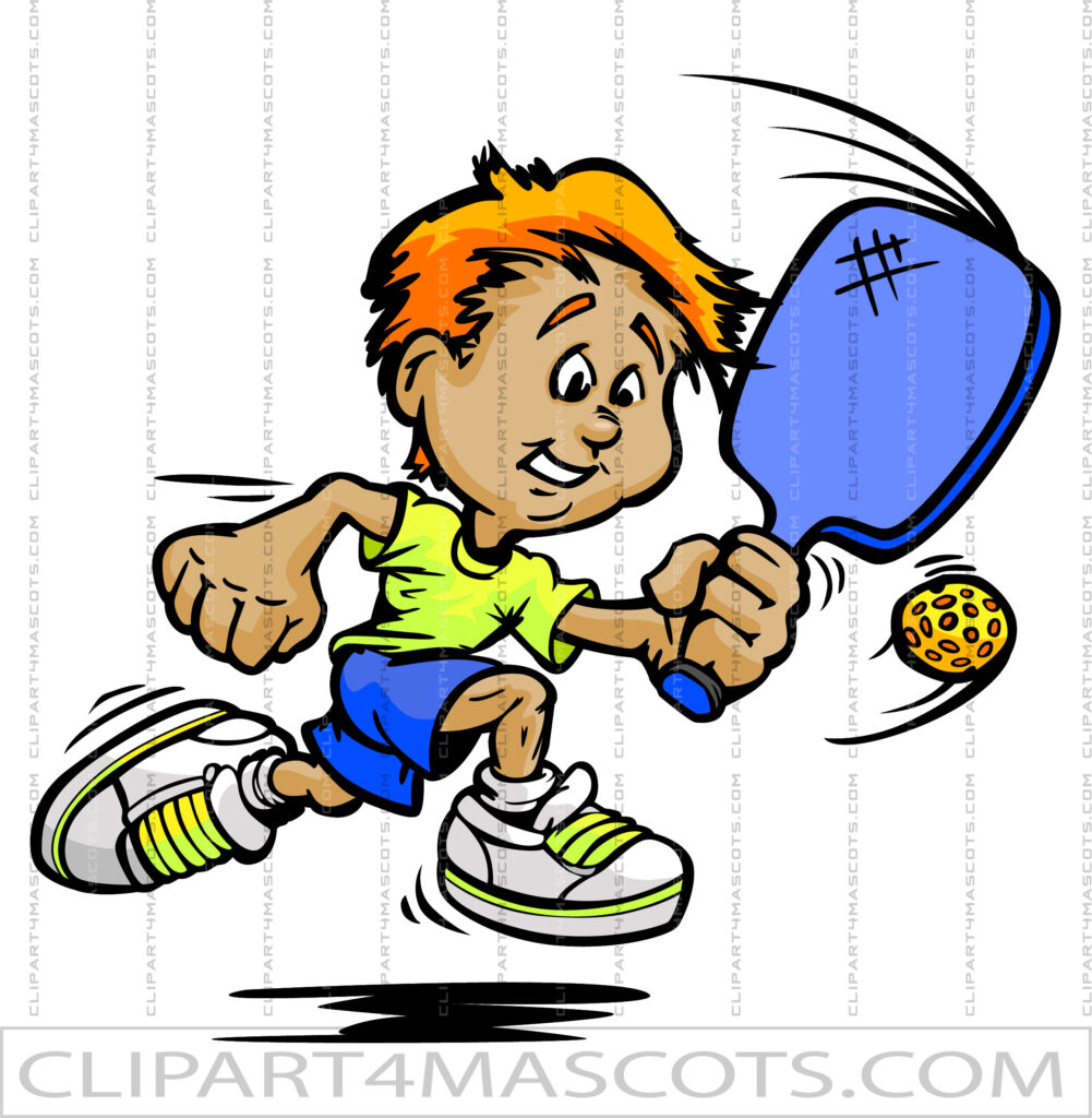 Pickleball Clip Art | Vector Format | JPG EPS PNG AI